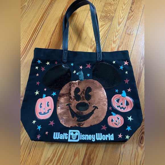 Disney | Bags | Walt Disney World Halloween Tote Bag | Poshmark